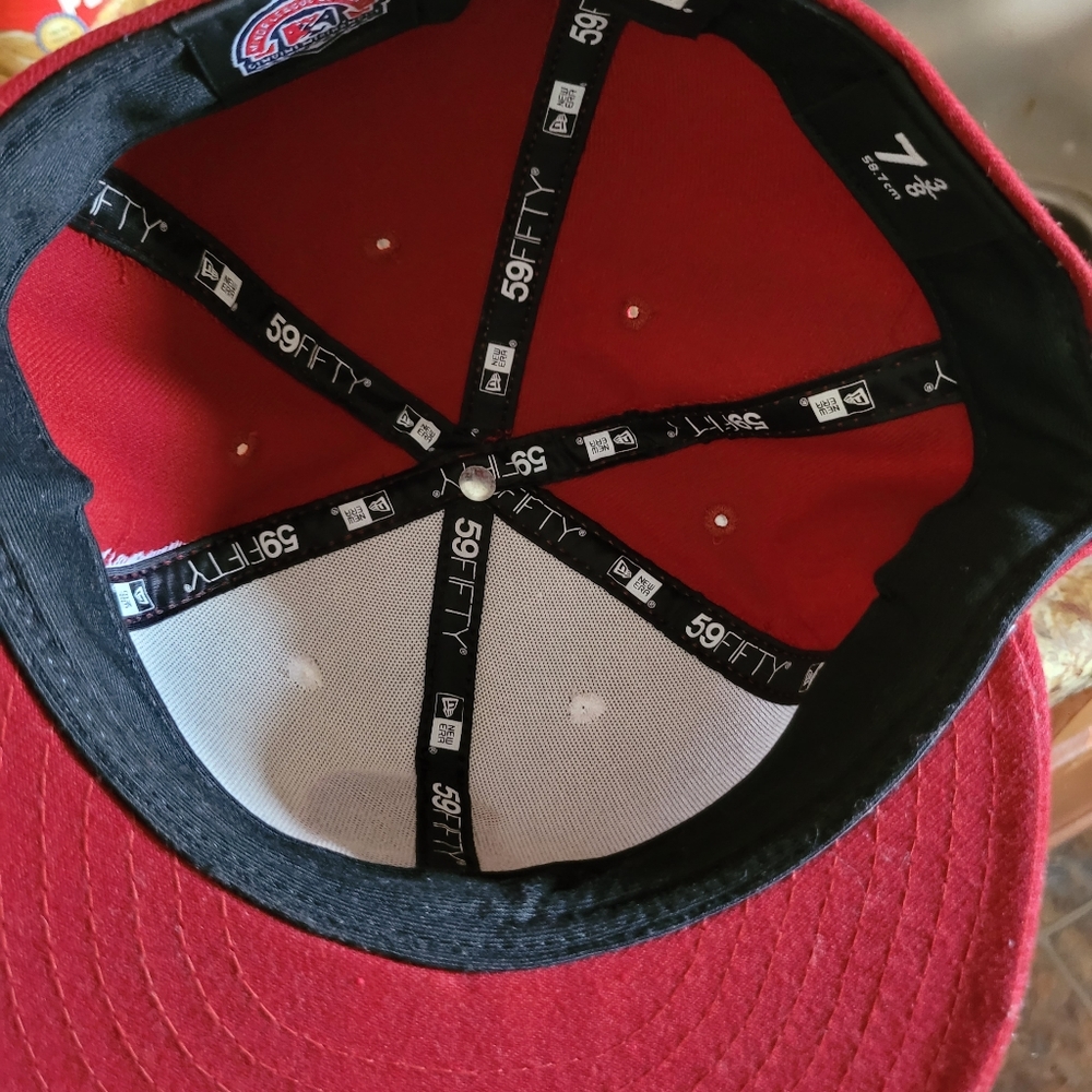 New Era 59fifty Buffalo Bisons Rare 7 3/8 Fitted Hat - Gem